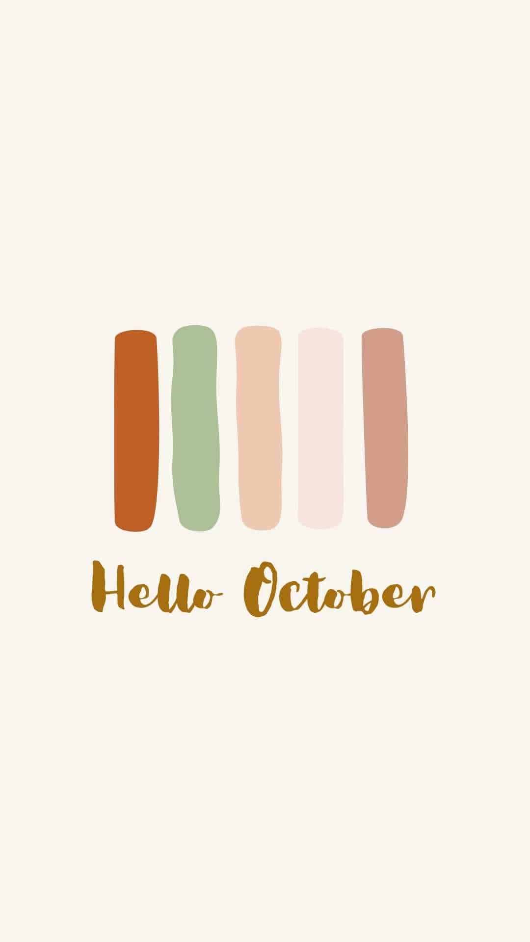Hello October Wallpapers - 50 Aesthetic Designs - Restore Decor & More