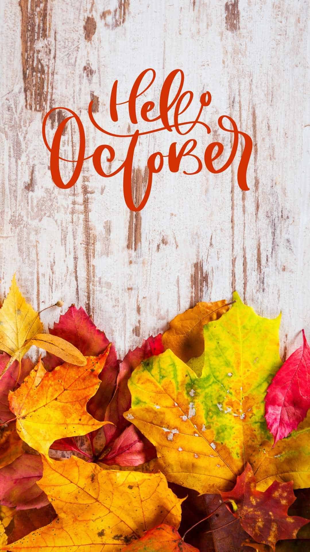 Hello October Wallpapers - 50 Aesthetic Designs - Restore Decor & More