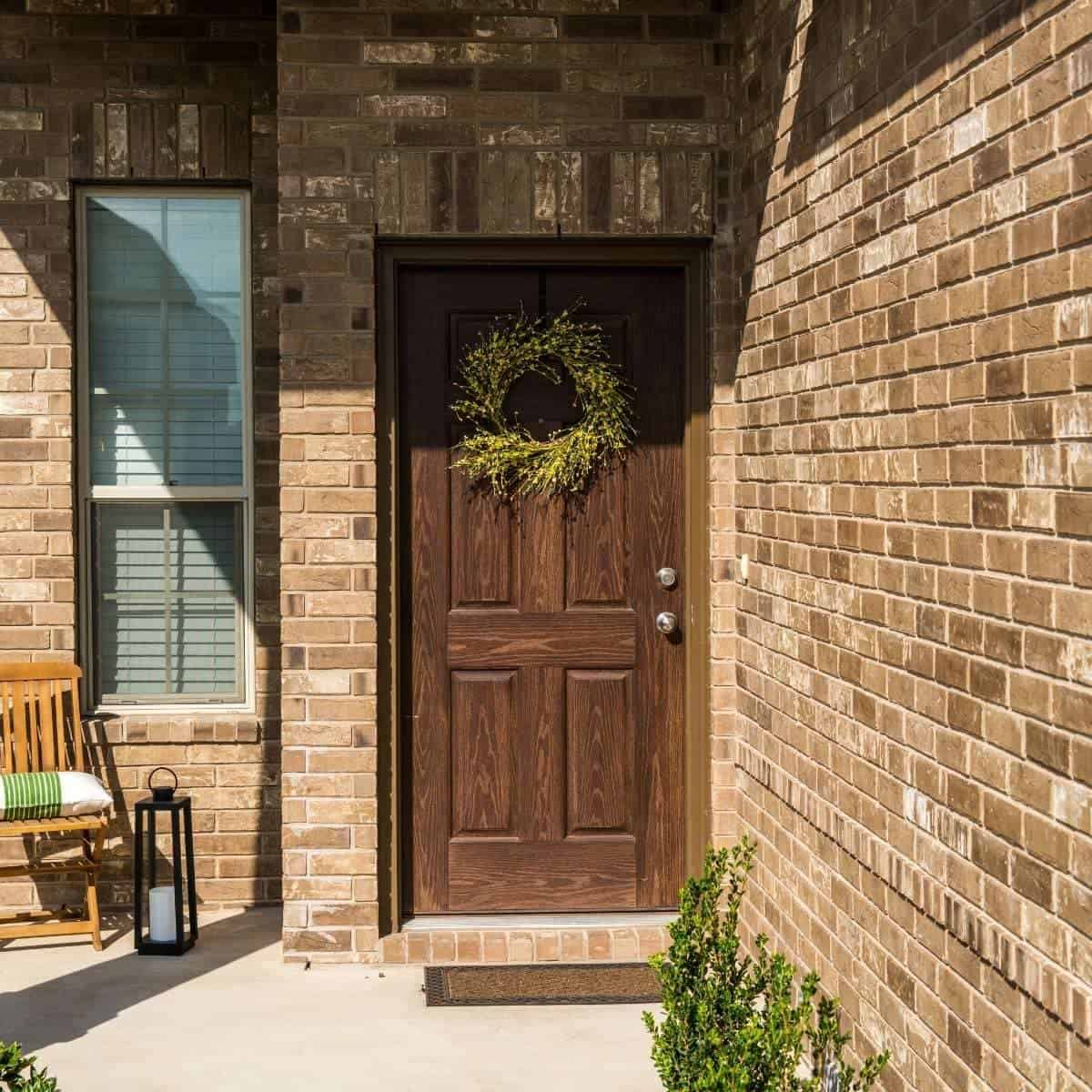 14 Popular Front Door Colors For Brick Houses - Restore Decor & More