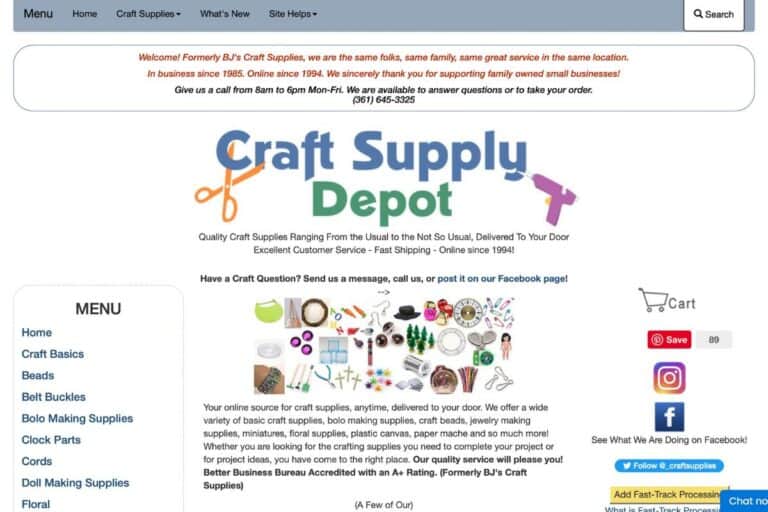 30 Best Craft Stores To Explore - Restore Decor & More