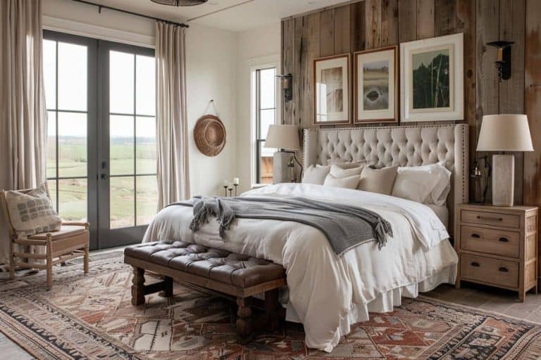 25 Rustic Farmhouse Bedrooms You'll Want to Cozy Up In! - Restore Decor ...