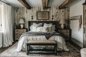 25 Rustic Farmhouse Bedrooms You'll Want to Cozy Up In! - Restore Decor ...
