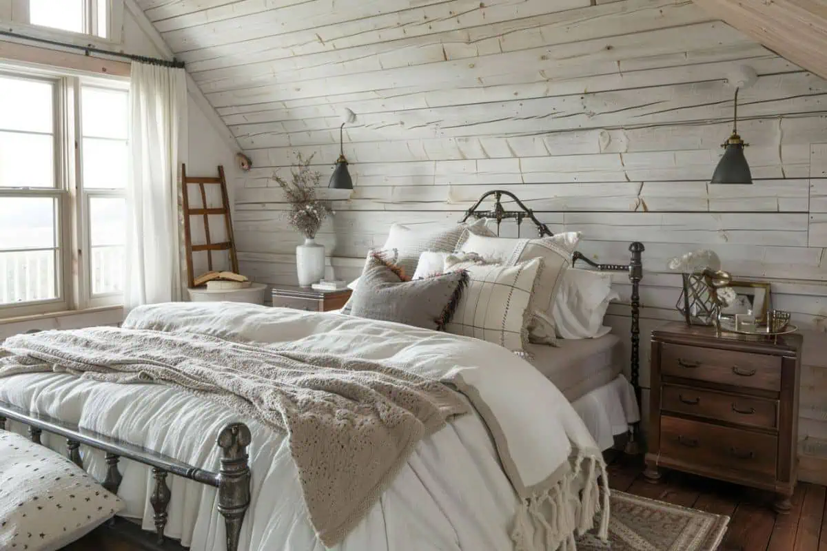25 Rustic Farmhouse Bedrooms You'll Want to Cozy Up In! - Restore Decor ...