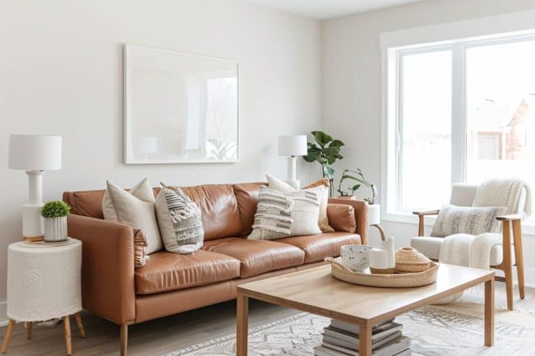 40 Cognac Leather Couch Ideas That Will Transform Your Living Room ...