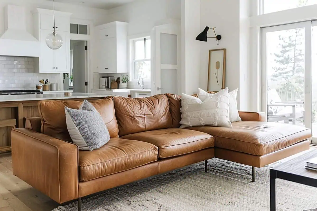 40 Cognac Leather Couch Ideas That Will Transform Your Living Room ...