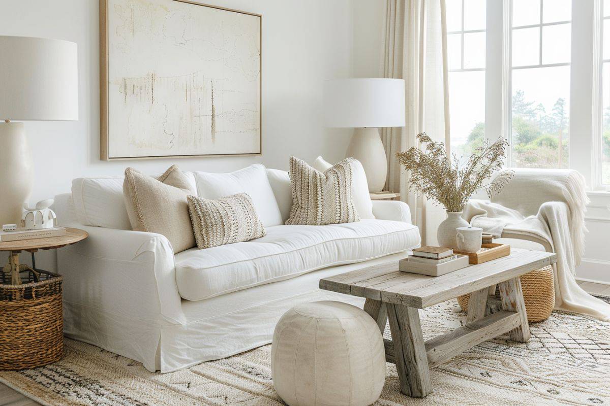 40 Stunning Neutral Living Room Designs - Restore Decor & More