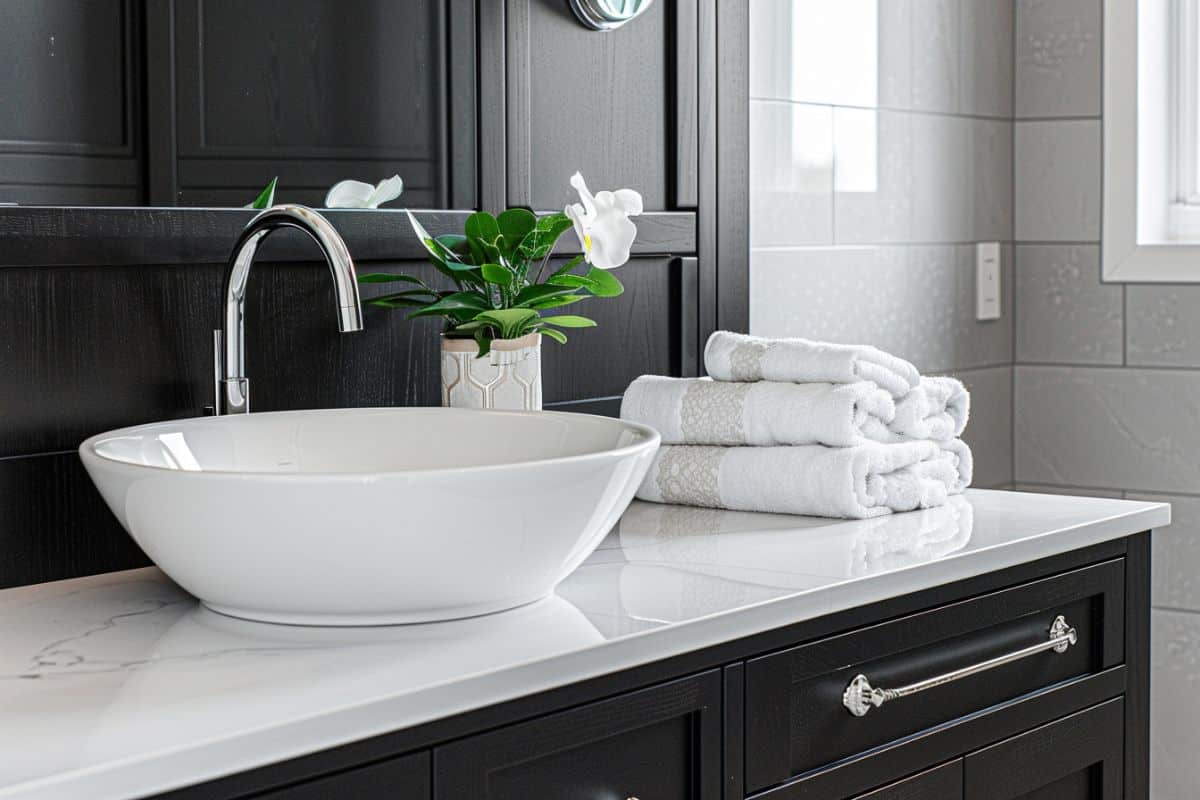 50+ Stunning Black Bathrooms You’ll Want to Copy - Restore Decor & More