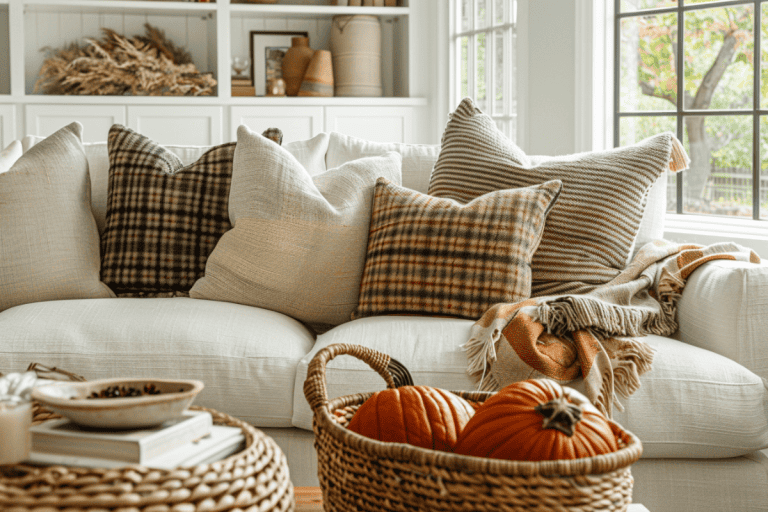 48 Gorgeous Fall Living Room Inspirations - Restore Decor & More