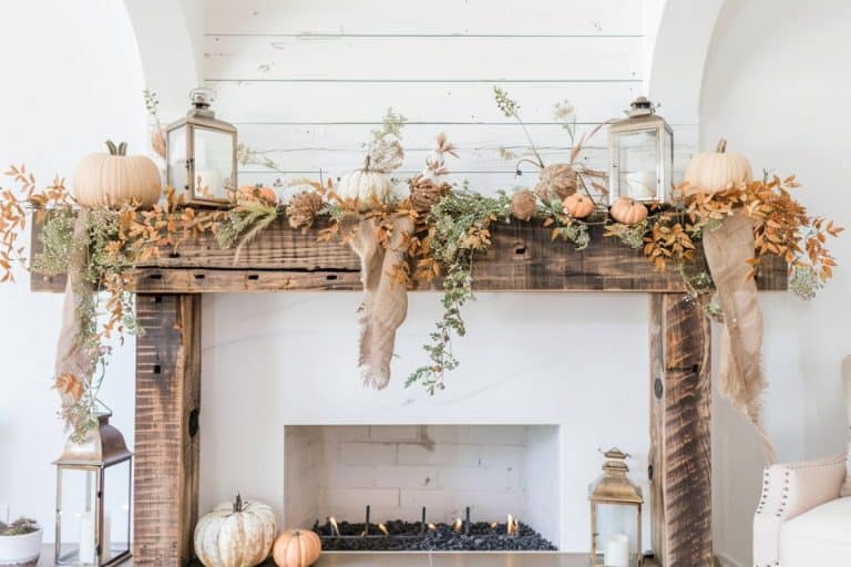 40+ Fall Mantle Ideas You’ll Love - Restore Decor & More