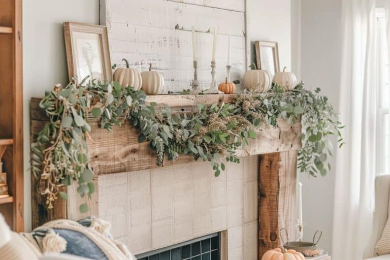 40+ Fall Mantle Ideas You’ll Love - Restore Decor & More