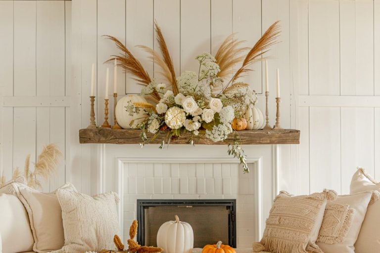 40+ Fall Mantle Ideas You’ll Love - Restore Decor & More