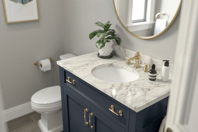 50+ Stunning Half Bathroom Transformations You Have to See! - Restore ...