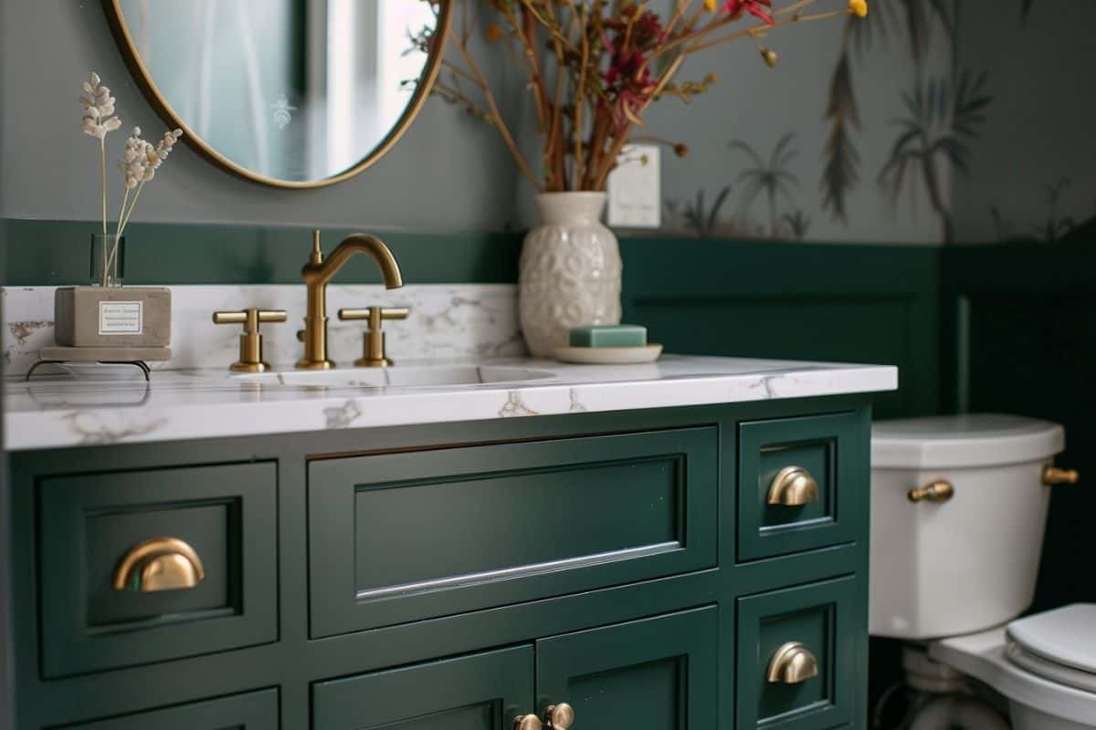 50+ Stunning Half Bathroom Transformations You Have to See! - Restore ...