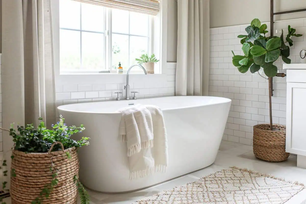 22 Stunning Modern Farmhouse Bathrooms to Inspire Your Refresh - Restore Decor & More