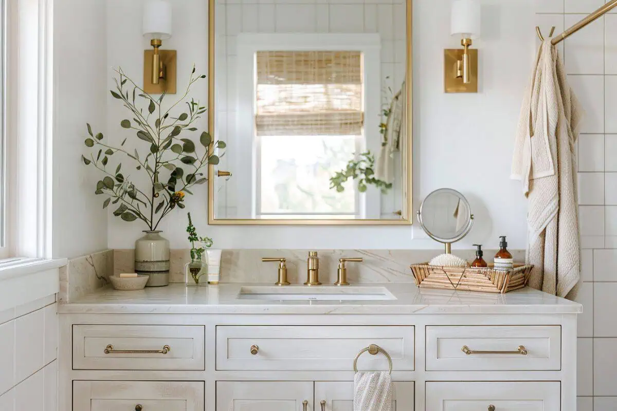 22 Stunning Modern Farmhouse Bathrooms to Inspire Your Refresh - Restore Decor & More