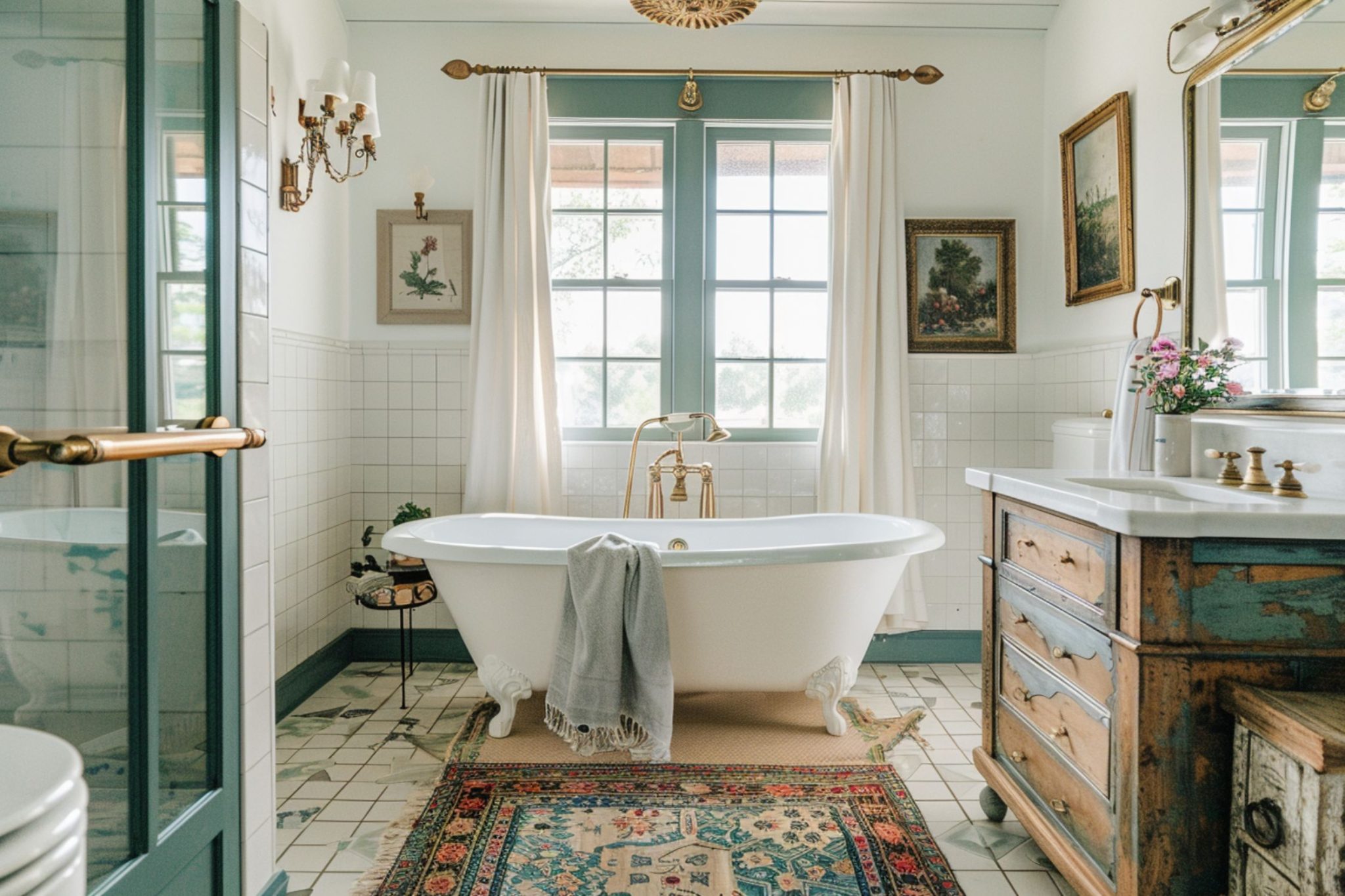 15 Stunning Vintage Bathrooms That Will Transport You Back in Time ...
