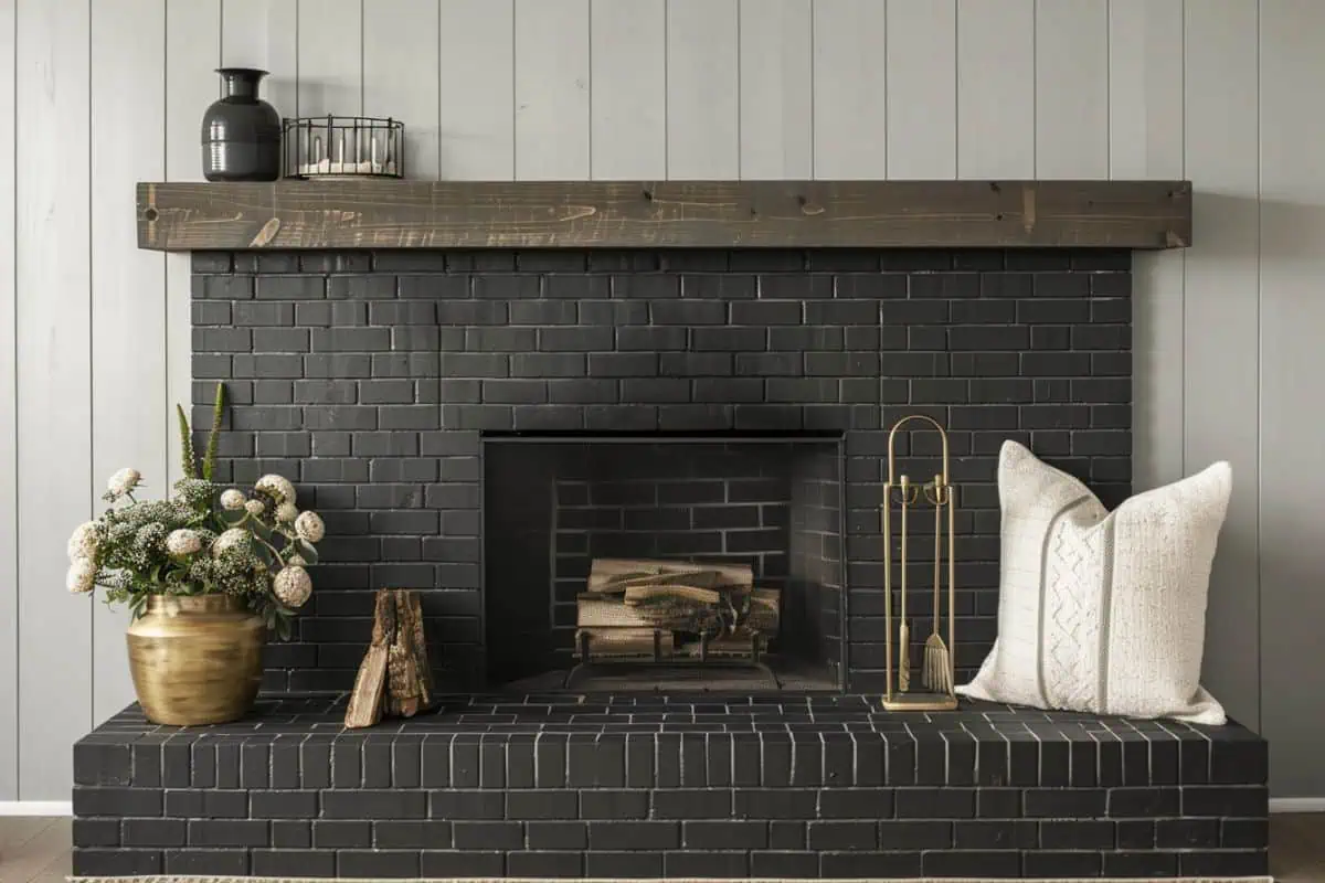 Fall in Love with Your Living Room: 18 Inspirational Black Brick ...