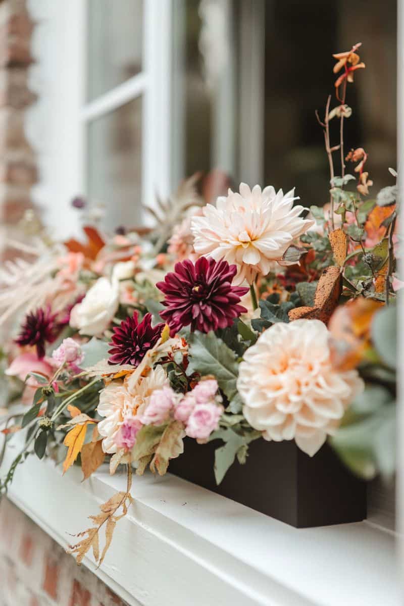 Pinterest-Worthy Fall Window Boxes in 3 Easy Steps - Restore Decor & More