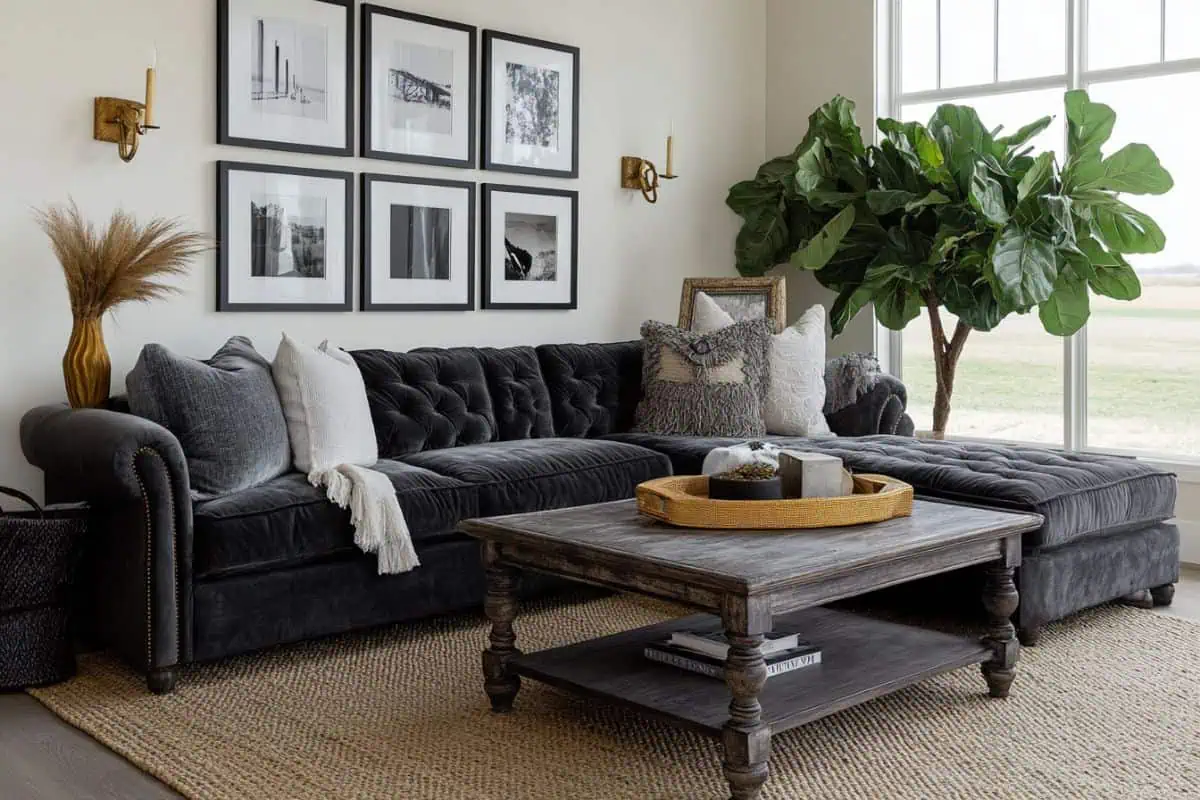 25 Beautiful Grey Couch Living Rooms - Restore Decor & More
