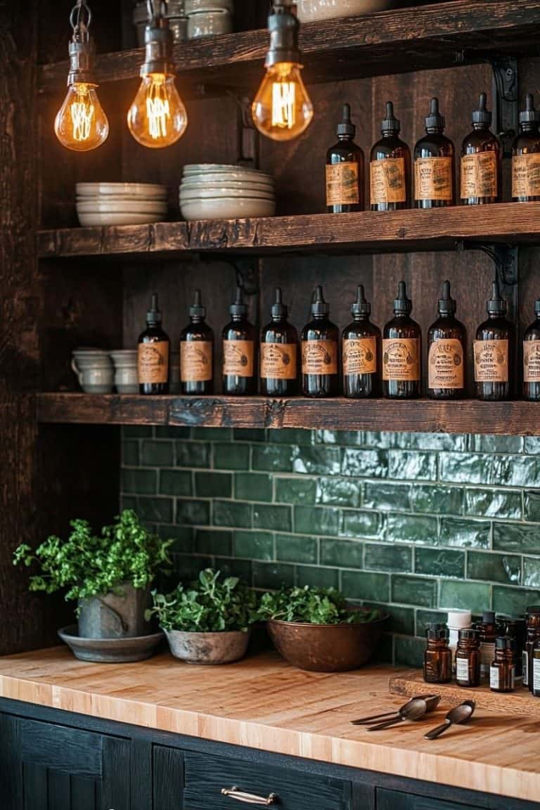 This Is How You Create the Perfect Apothecary Kitchen Vibe - Restore ...
