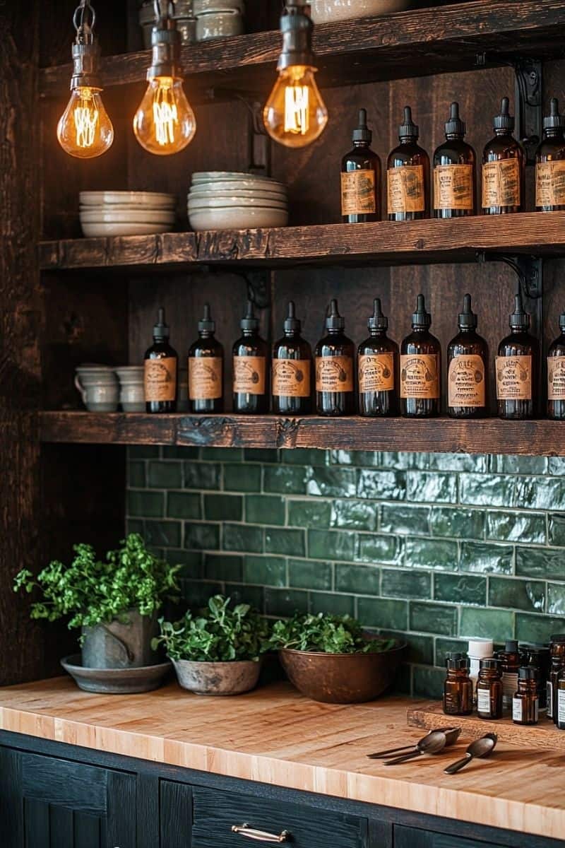 This Is How You Create the Perfect Apothecary Kitchen Vibe - Restore ...