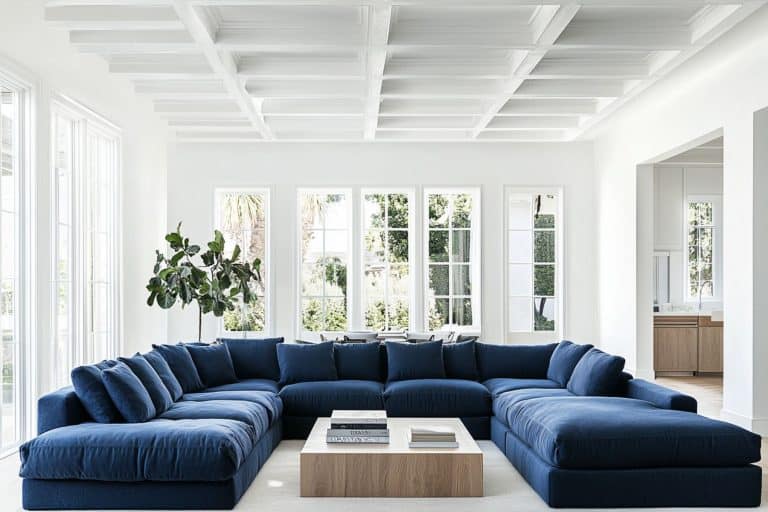 40+ Stunning Living Rooms with Blue Couches You'll Love - Restore Decor ...