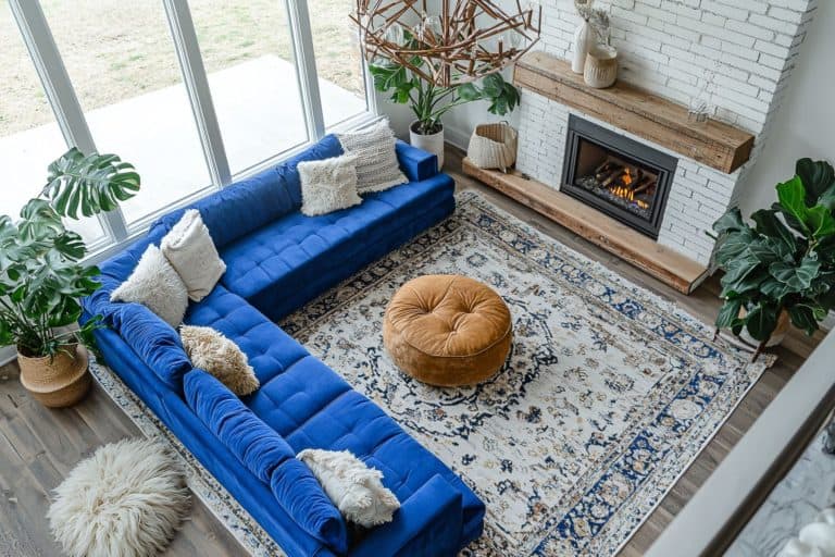 40+ Stunning Living Rooms with Blue Couches You'll Love - Restore Decor ...