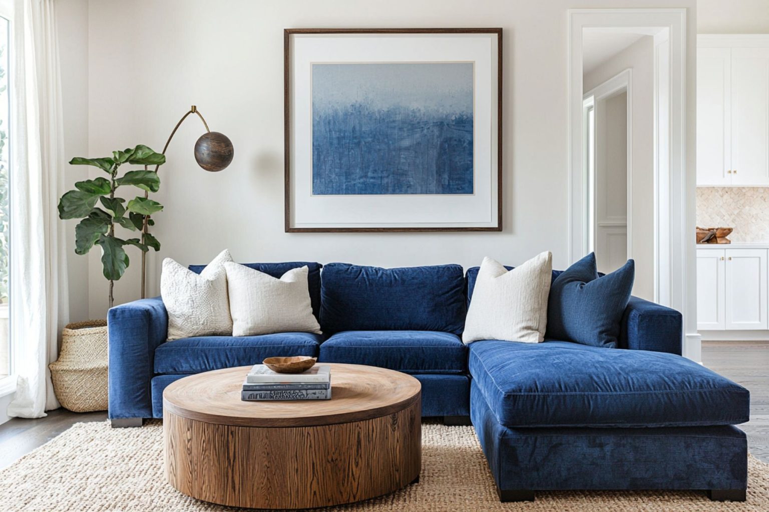 40+ Stunning Living Rooms with Blue Couches You'll Love - Restore Decor ...
