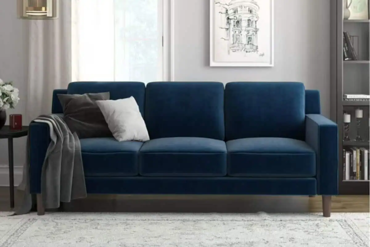 40+ Stunning Living Rooms with Blue Couches You'll Love - Restore Decor ...