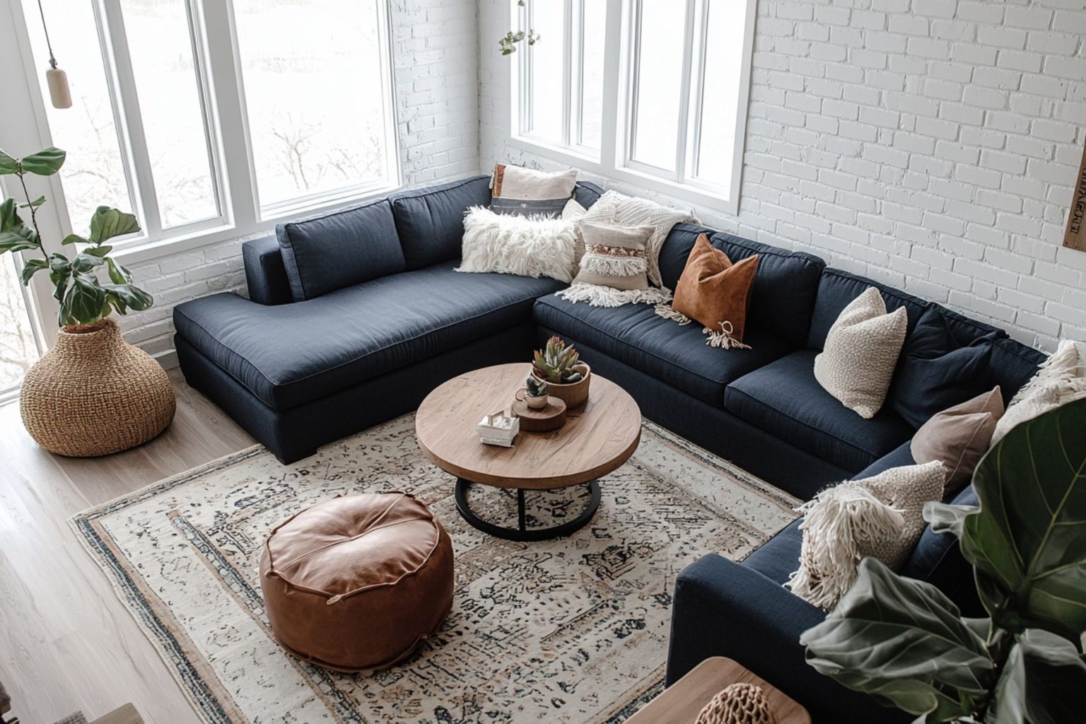 40+ Stunning Living Rooms with Blue Couches You'll Love - Restore Decor ...