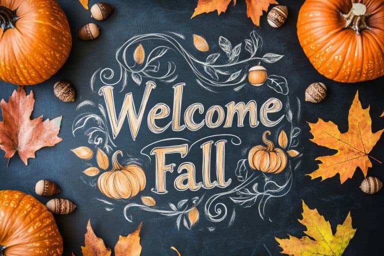 25 Amazing Fall Chalkboard Ideas That Will Transform Your Home 🍂 ...