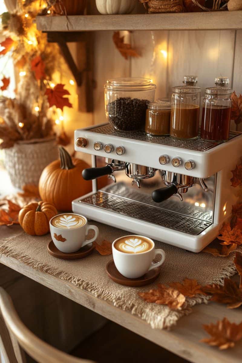 How to Create a Gorgeous Fall Coffee Bar That’s Instagram-Ready ☕🍂 ...