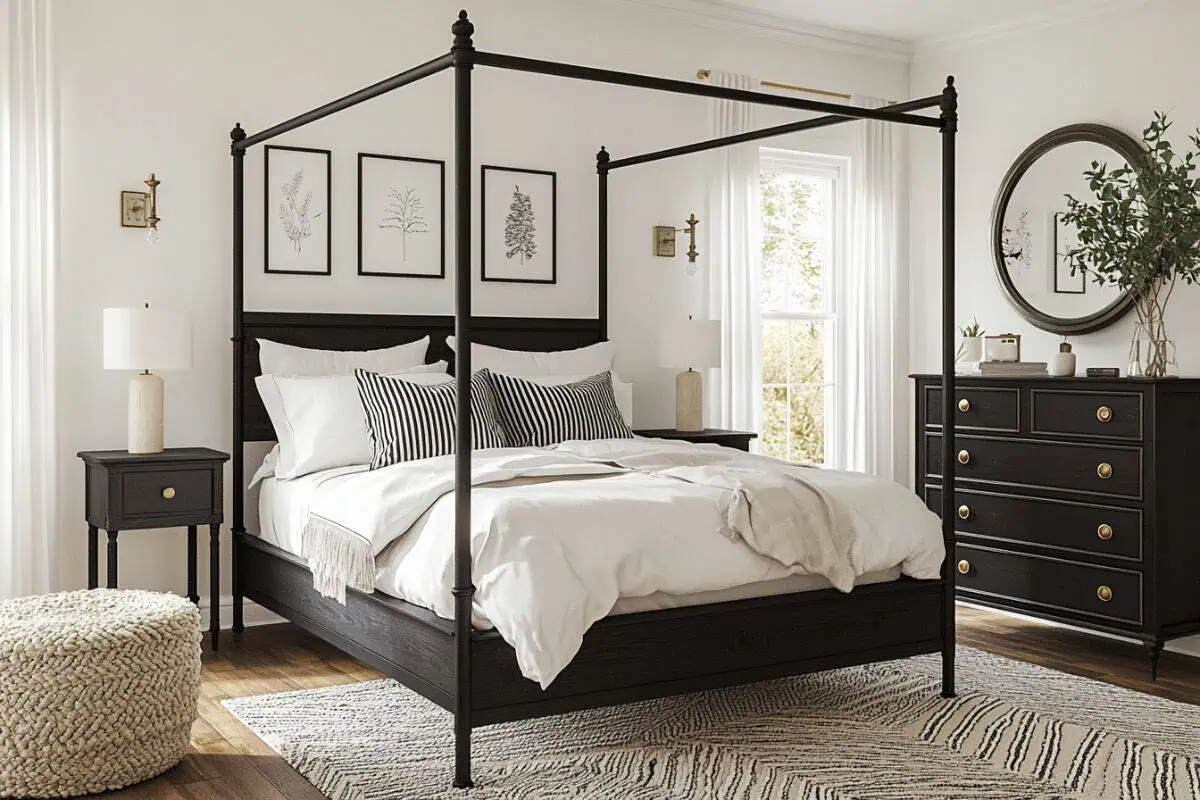 25+ Cozy Black & White Bedroom Ideas You’ll Love - Restore Decor & More