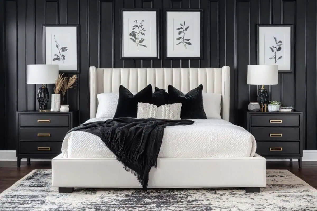 25+ Cozy Black & White Bedroom Ideas You’ll Love - Restore Decor & More