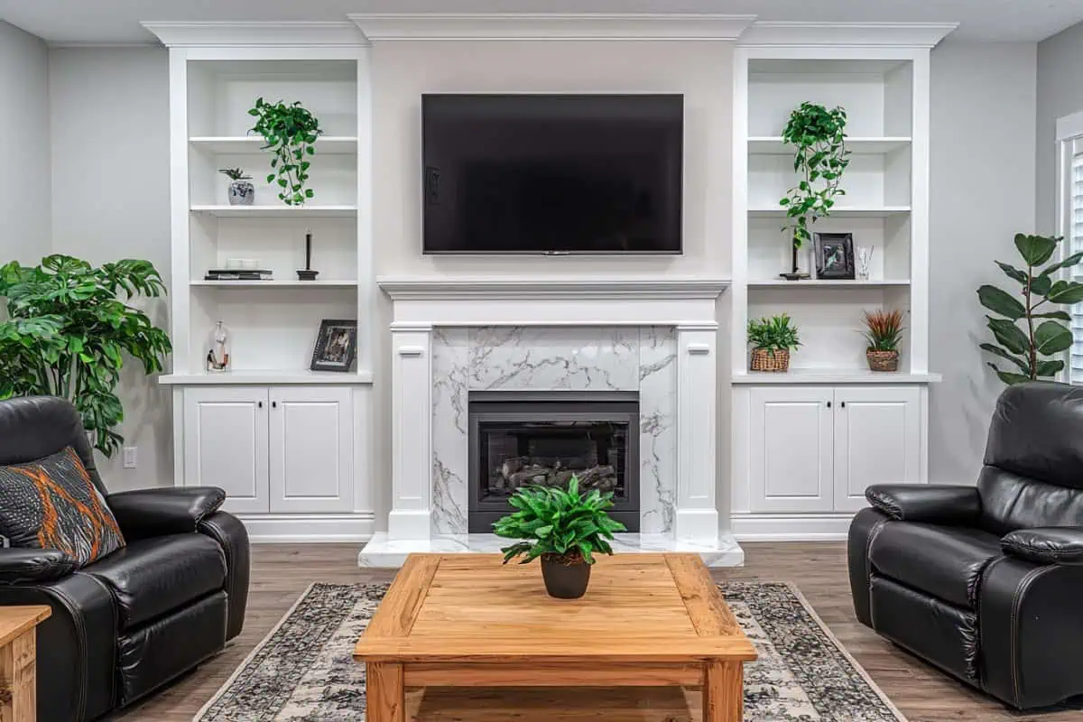 25+ Stunning Fireplace TV Wall Ideas! - Restore Decor & More