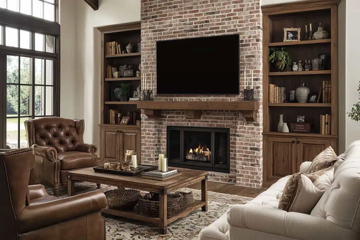 25+ Stunning Fireplace TV Wall Ideas! - Restore Decor & More