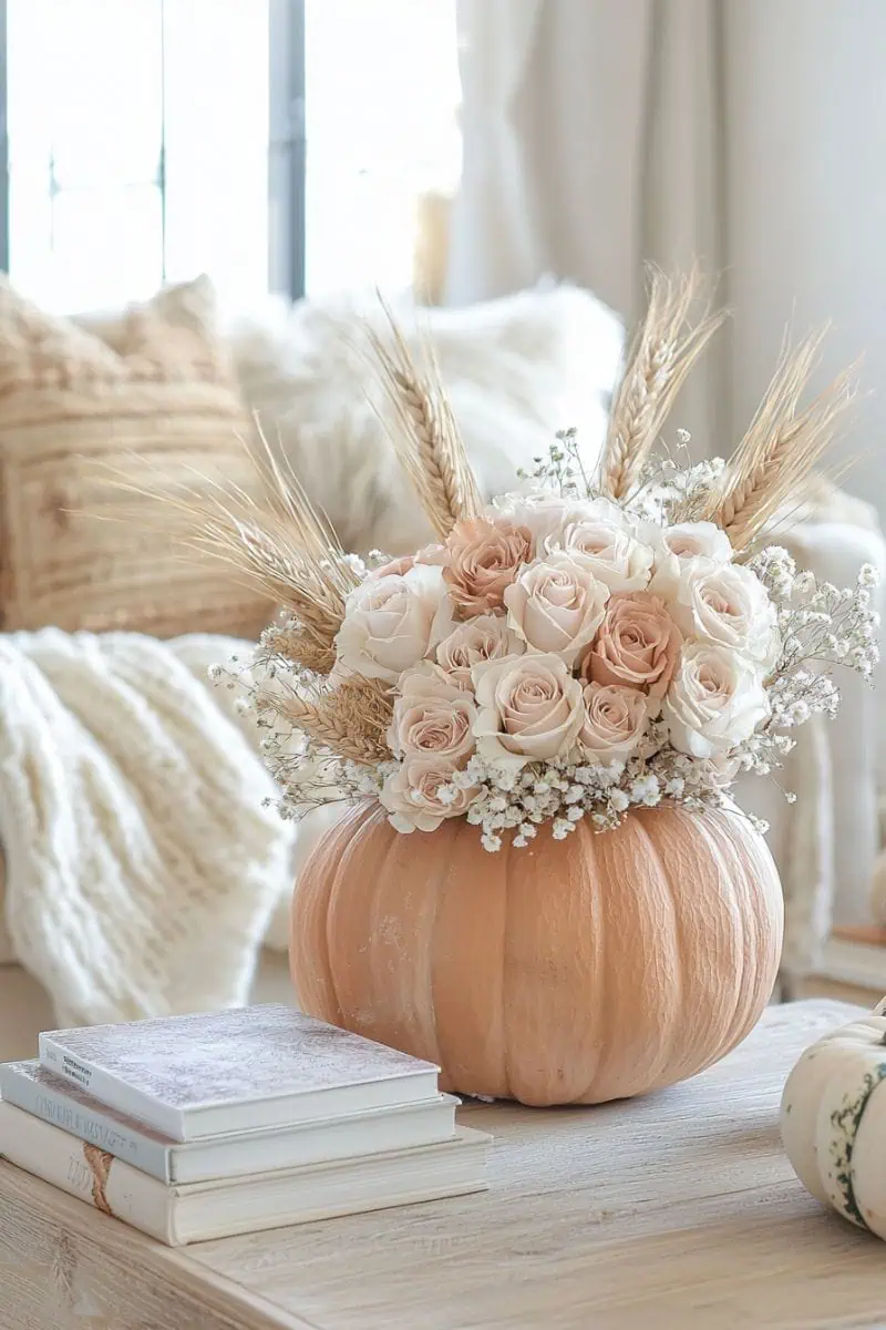 30+ Gorgeous Pumpkin Floral Arrangements You’ll Fall in Love With ...