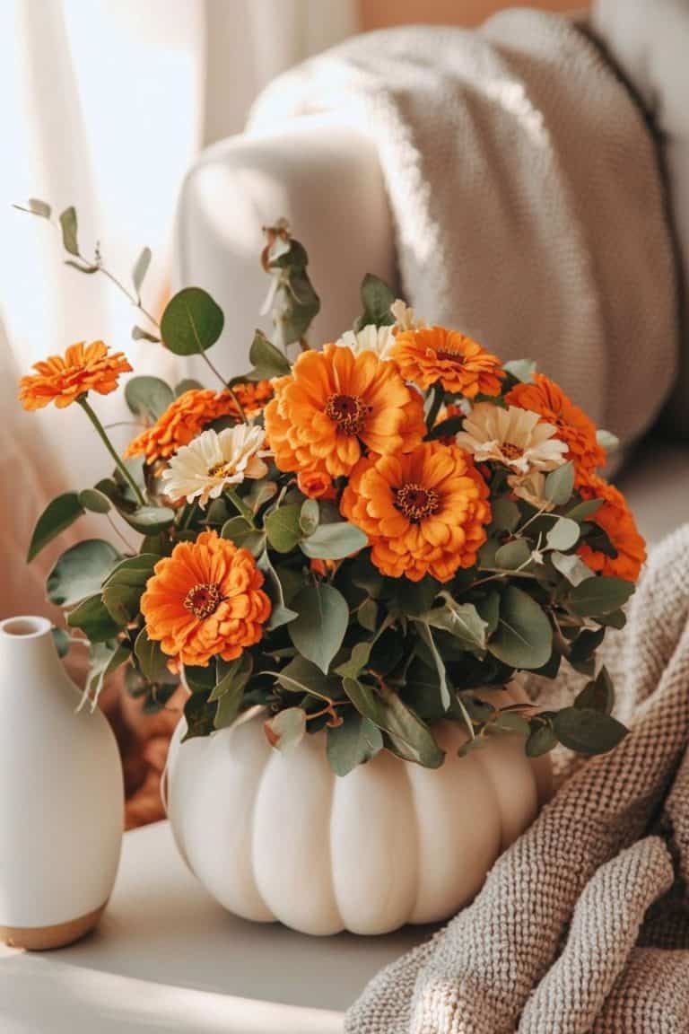 30+ Gorgeous Pumpkin Floral Arrangements You’ll Fall in Love With ...