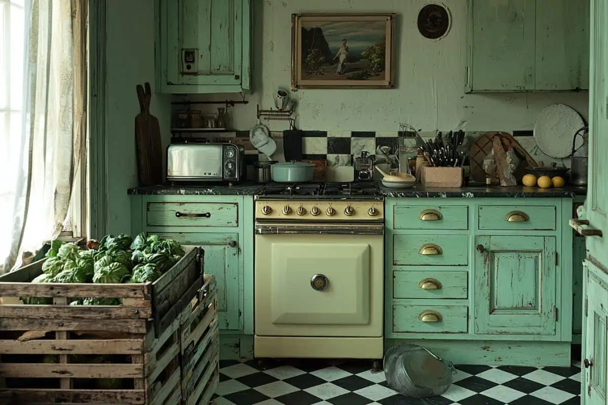 14 Vintage Kitchens That Will Transport You Back in Time - Restore ...