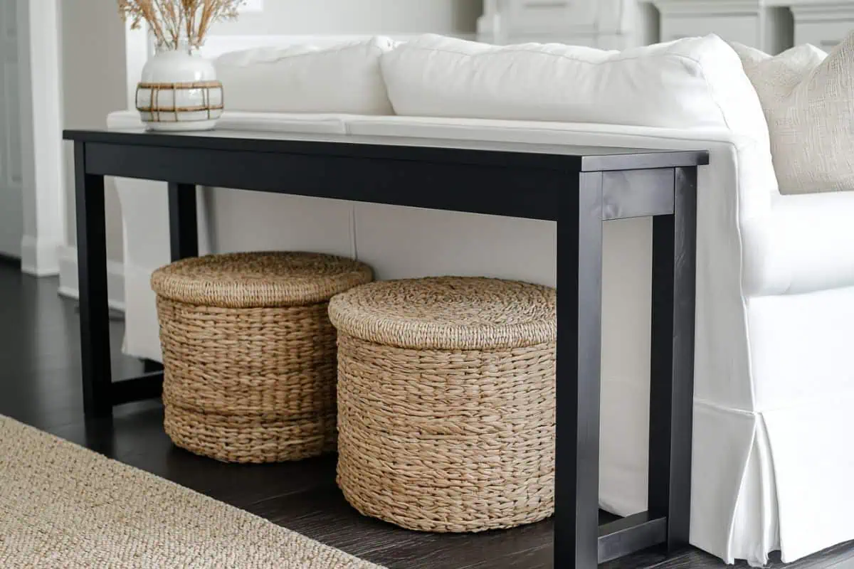 10 Reasons You’ll Love a Sofa Table Behind Your Couch - Restore Decor ...