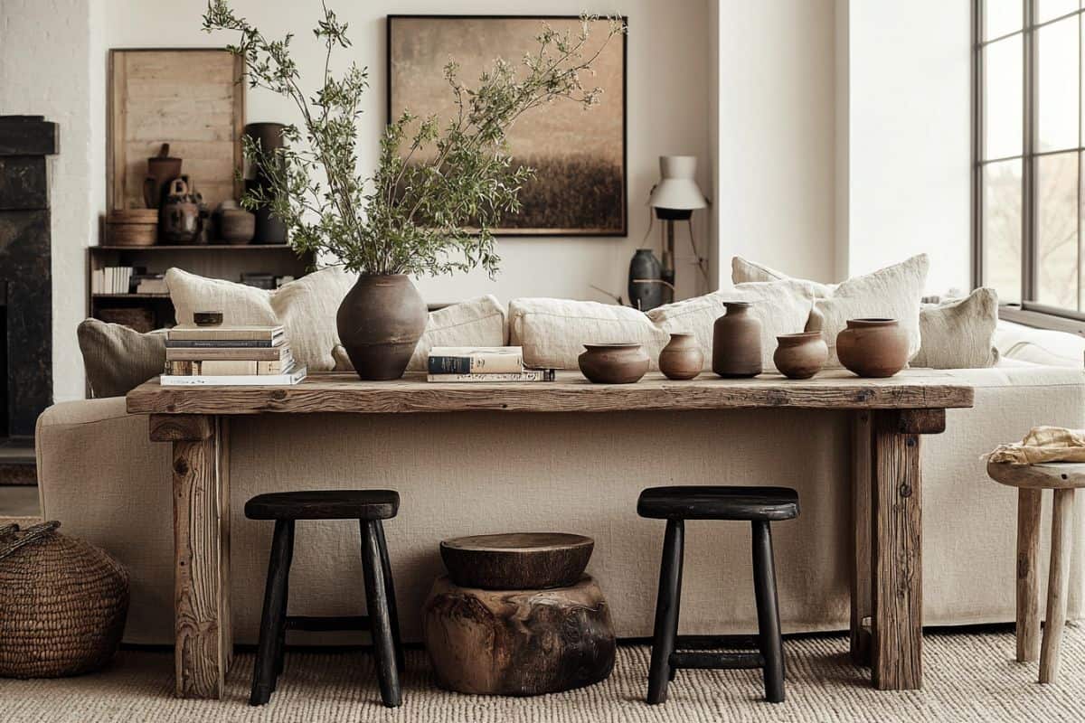 10 Reasons You’ll Love a Sofa Table Behind Your Couch - Restore Decor ...
