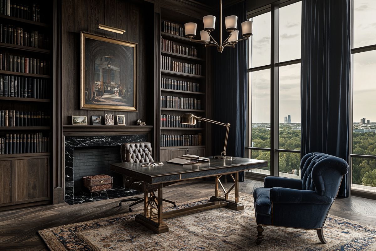 How To Achieve The "Old Money Office" Design Style - Restore Decor & More