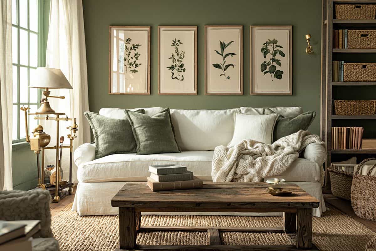 25+ Sage Green Living Room Designs That Feel Effortlessly Chic ...