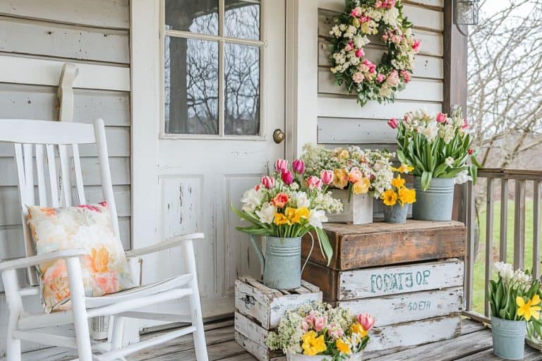 25+ Gorgeous Spring Porch Decor Ideas 🌿🌸 - Restore Decor & More