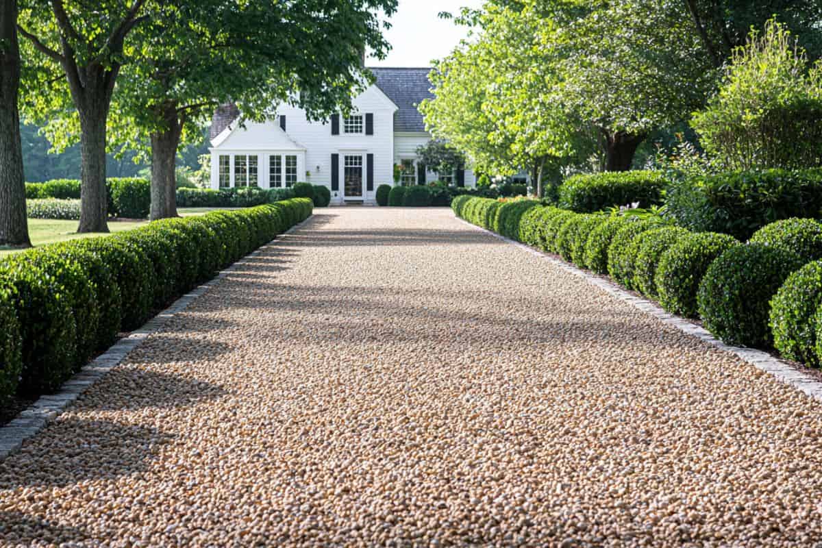 20+ Stunning Gravel Driveways That Will Instantly Boost Your Curb ...