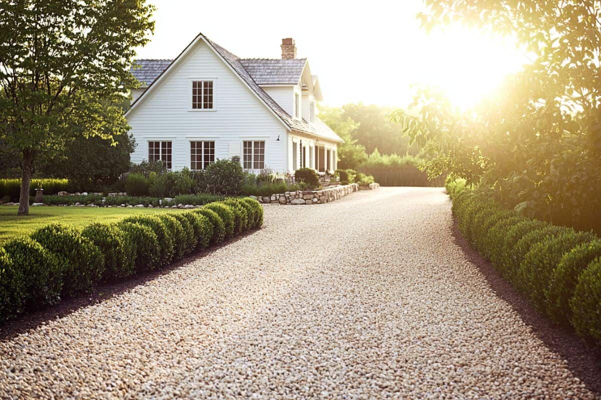 20+ Stunning Gravel Driveways That Will Instantly Boost Your Curb ...