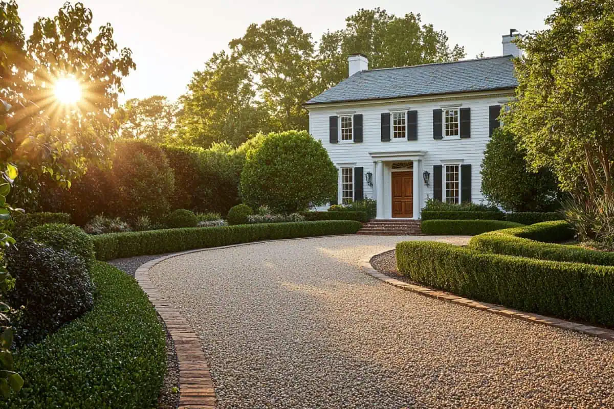 20+ Stunning Gravel Driveways That Will Instantly Boost Your Curb ...