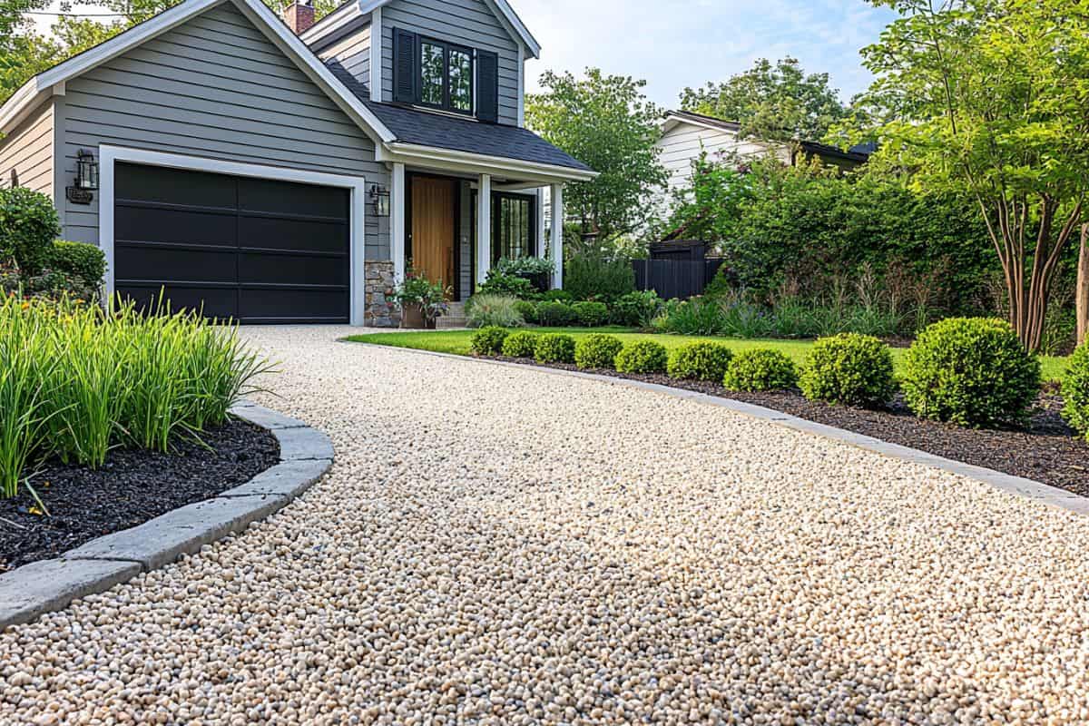 20+ Stunning Gravel Driveways That Will Instantly Boost Your Curb ...
