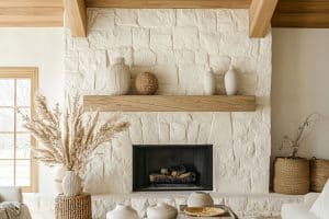 30 Stone Fireplaces That Make a Statement - Restore Decor & More