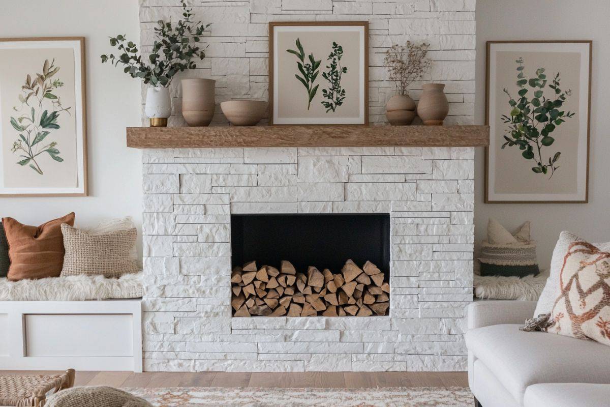 30 Stone Fireplaces That Make a Statement - Restore Decor & More